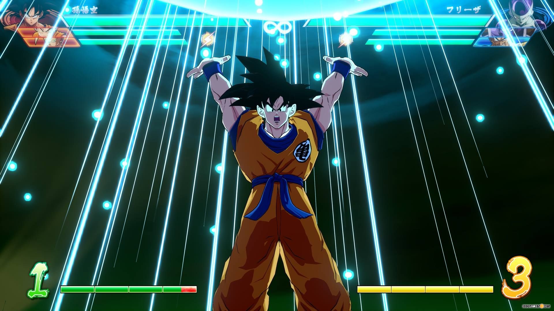 Dragon Ball FighterZ: Goku and Vegeta from Saiyan Saga first ...
