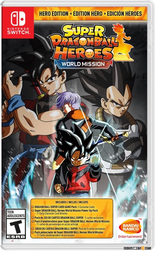 Super Dragon Ball Heroes World Mission: Hero Edition announced - DBZGames.org
